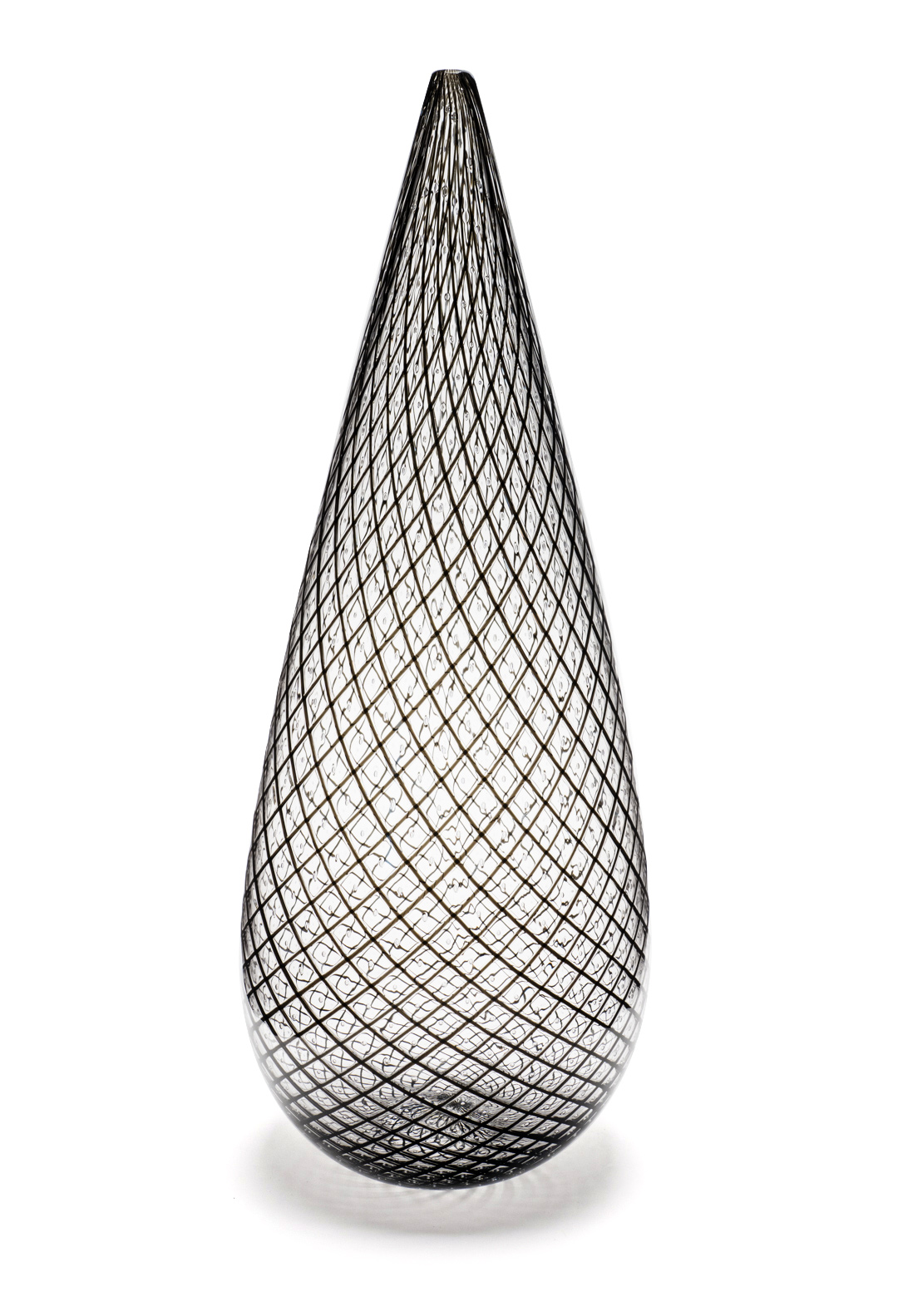 Tall Reticello Raindrop - Vetri